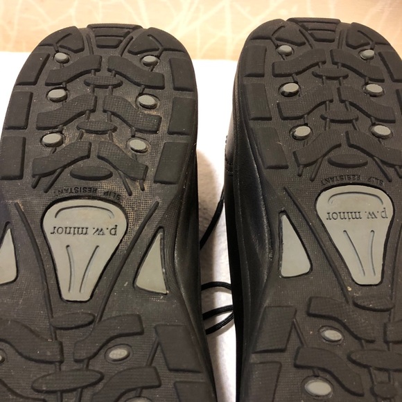 P.W. Minor | Shoes | Pw Minor Black Leather Lace Up Shoes | Poshmark